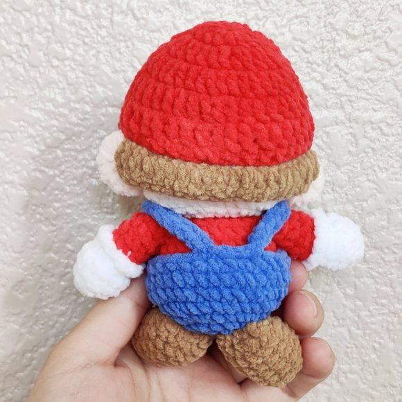 Handmade | Toys | Handmade Amigurumi Crochet Nintendo Mario | Poshmark